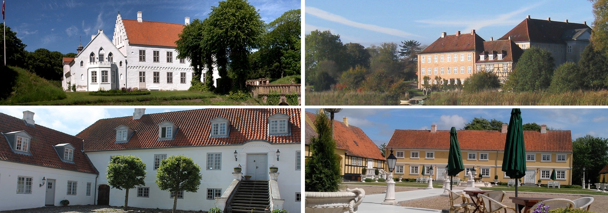 Find danske slotte og herregårde