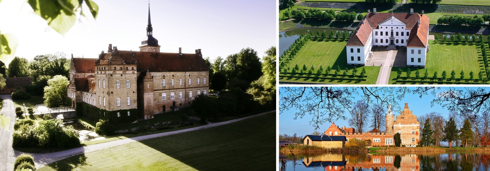Find danske slotte og herregårde
